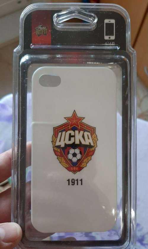 Чехол бампер цска для iPhone 4 4s