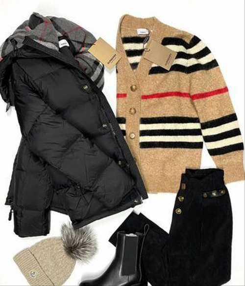 Пуховик Burberry