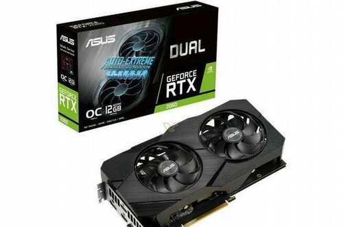 Видеокарта rtx 2060 12gb Asus dual evo
