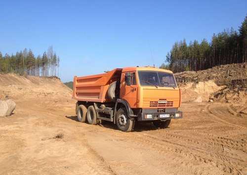 Песок щебень грунт доставка вывоз
