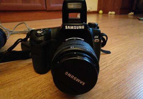 Зеркальный фотоаппарат samsung gx-10 D-xenon 18-55