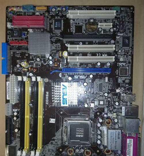 Материнская плата asus P5WD2(LGA 775)