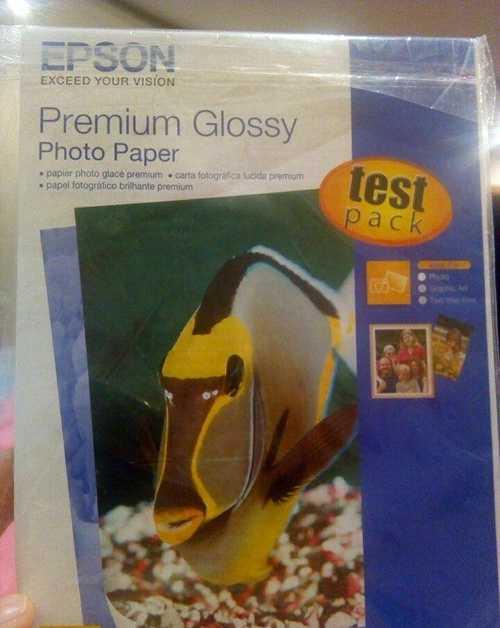 Фотобумага Epson Premium Glossy Photo Paper 13x18