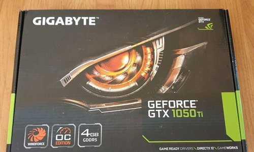 Видеокарта gigabyte GeForce GTX 1050 Ti