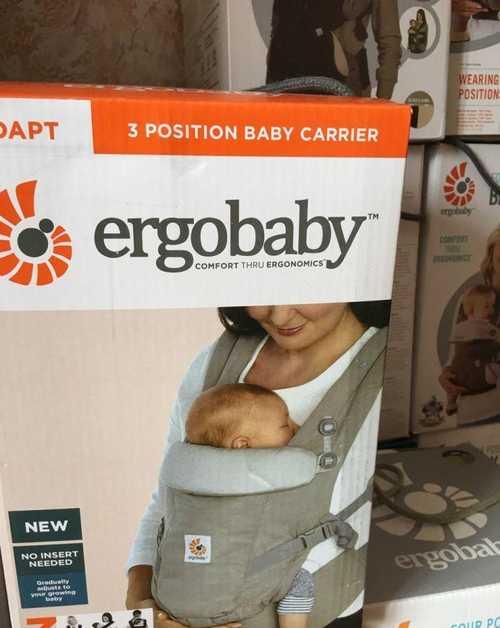 Ergobaby 3 position baby carrier adapt,доставка