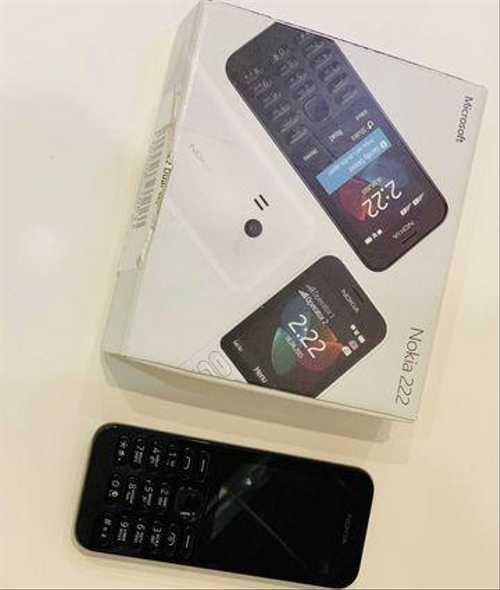 Телефон Nokia 222 Dual Sim