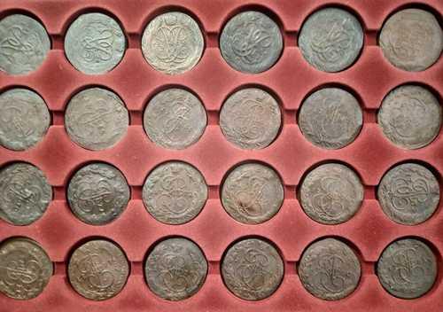 Монеты. Коллекция царской меди