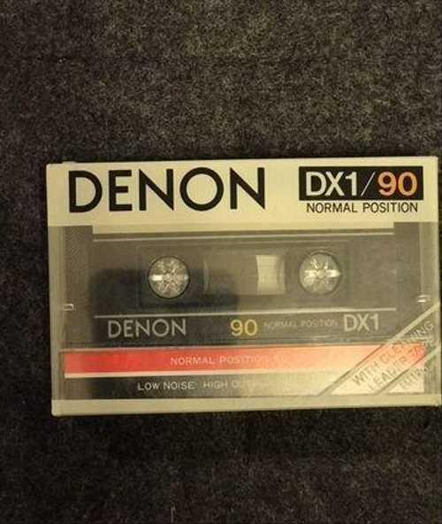 Аудиокассета denon DX-1 90 новая