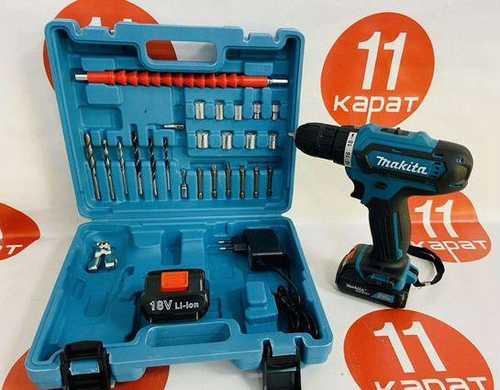 Дрель-Шуроповёрт Makita 18V (кп2)