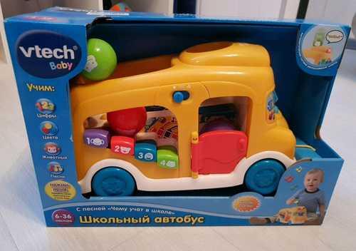 Игрушка vtech школьный автобус новый
