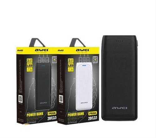 Внешний аккумулятор awei P47K 20000mAh