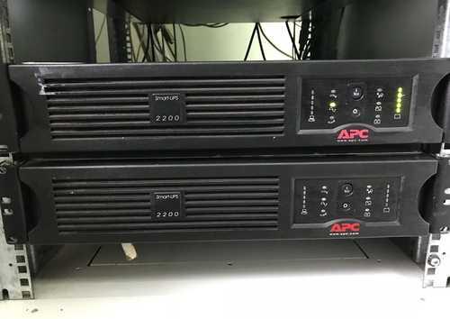 2 (два) ибп APC Smart UPS 2200