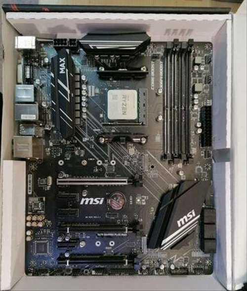 Комплект Ryzen 5 3600, MSI X470, 16GB 32GB 64GB