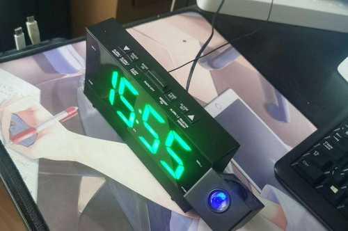 Часы dexp rc-360 будильник проектор радио