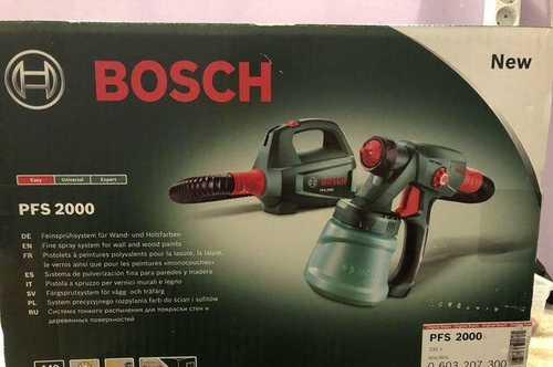 Краскопульт Сетевой краскопульт bosch PFS 2000