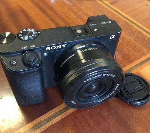 Продаю Sony a6300 kit + объектив Sony 55-210