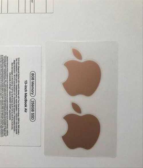 Наклейки apple оригинал