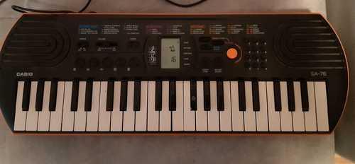 Синтезатор детский Casio SA-76