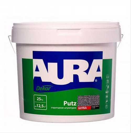 Структурная штукатурка Aura Putz шуба 1.5 мм 25 кг