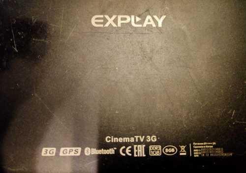 Планшет explay cinema tv 3g на запчасти