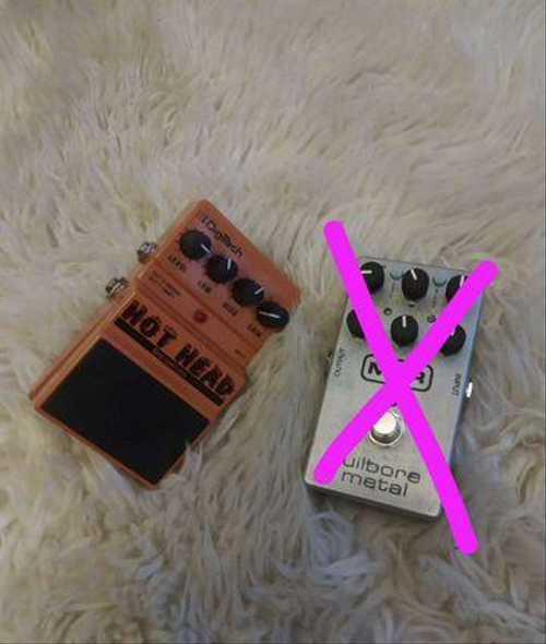 Гитарная педаль Digitech Hot Head distortion