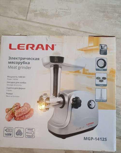 Электрическая мясорубка Leran. Новая