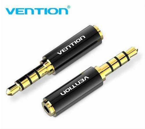 Адаптер Vention Jack 3.5mm/F - 2.5 mm/M