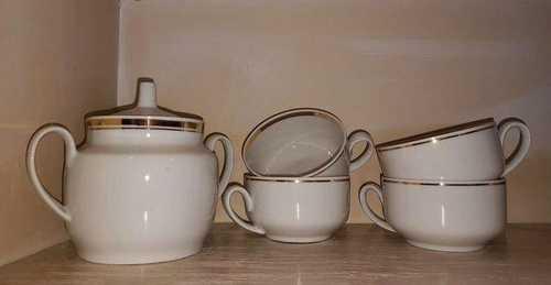 Сервиз чайный Рига набор посуды чашки