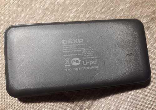 Портативный аккумулятор Dexp CP20B