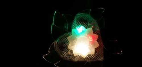 Светильник -ночник светодиодный uniel 7см led цвет