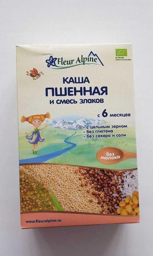 Каша-Fleur Alpine, безмолочная
