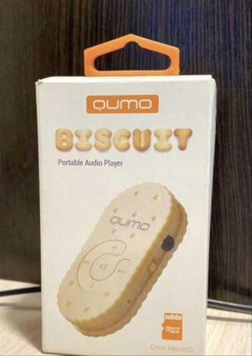 Новый плеер Qumo Biscuit+новая карта памяти