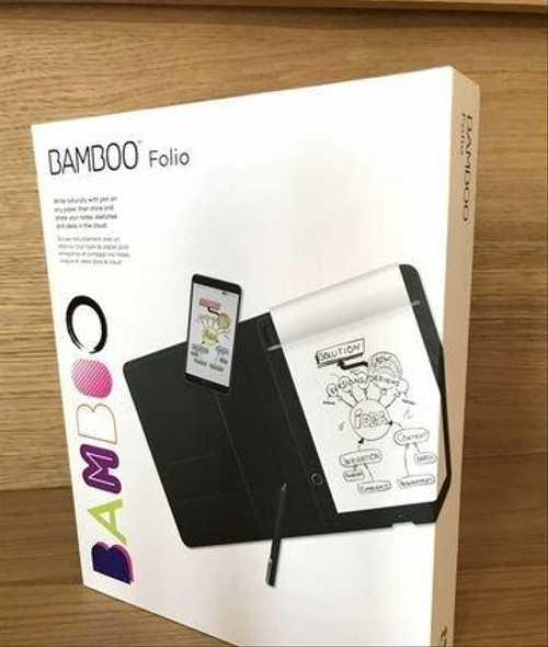 Bamboo folio электронный блокнот