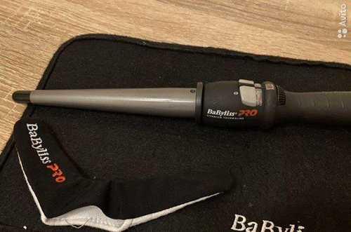 Конусная плойка babyliss pro titanium