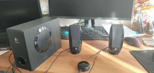 Компьютерные колонки Logitech S220 2.1