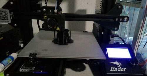 3D-принтер Ender 3, лазерный гравер, плоттер 3в1
