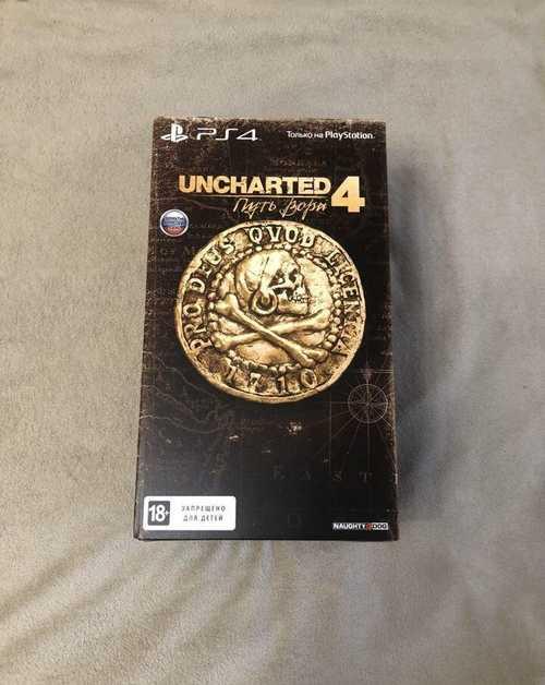 Uncharted коллекция издание Steelbook. Фигурки из анчартед.