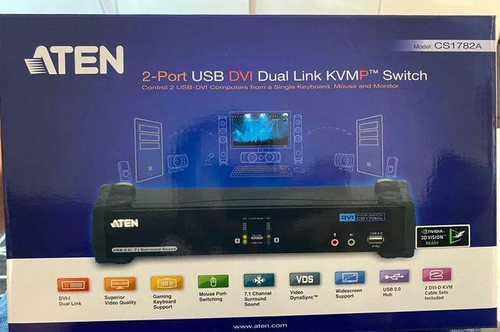 KVM переключатель Aten CS1782A Новый