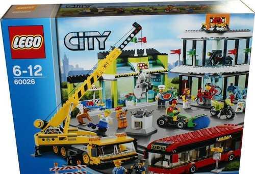 Lego City 60026 Городская площадь Новый