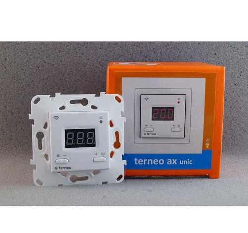 Терморегулятор для теплого пола Terneo AX (+Wi-Fi)