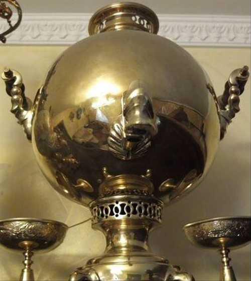 Самовар шар, на 5 литров, царская Россия