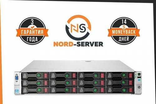 Сервер HP DL380e Gen8 12LFF + 2SFF E5-2420 16GB