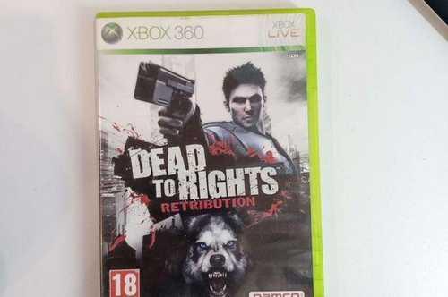Игра Dead to rights для Xbox