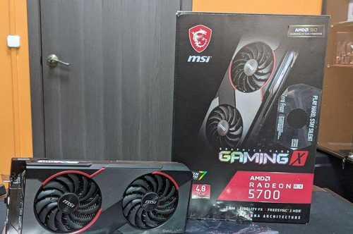 Видеокарта MSI RX5700 Gaming X гарантия