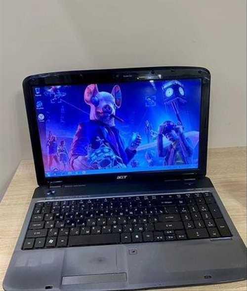 Ноутбук Acer Aspire 5738ZG GeForce G105M