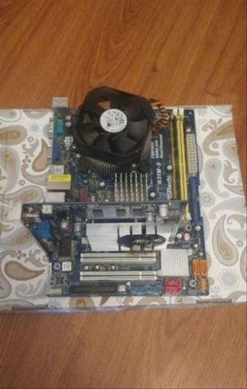 Связка Intel Core 2 Duo E 7500 + GeForce 9500 GT