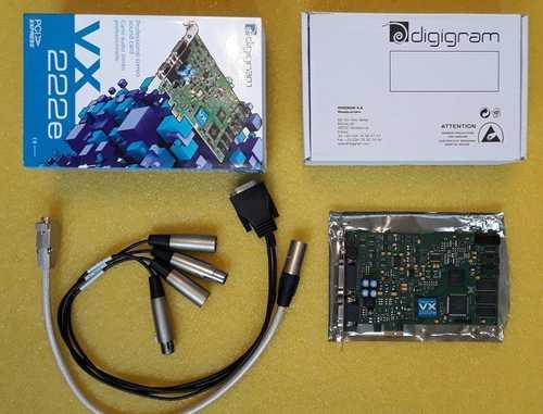 Digigram VX222e PCIe звуковая карта Москва | Festima.Ru (315059212)