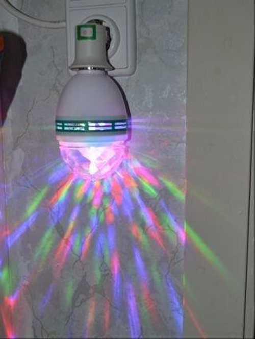 LED mini party light диско-лампа