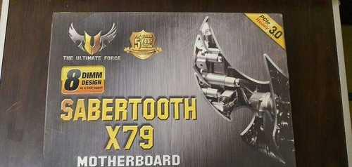 Материнская плата asus sabertooth X79