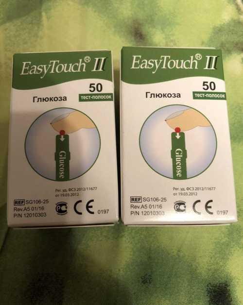 Тест полоски easy touch II